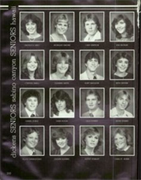 Sabino High School Vista Yearbook Tucson Az Class Of 1984 Page