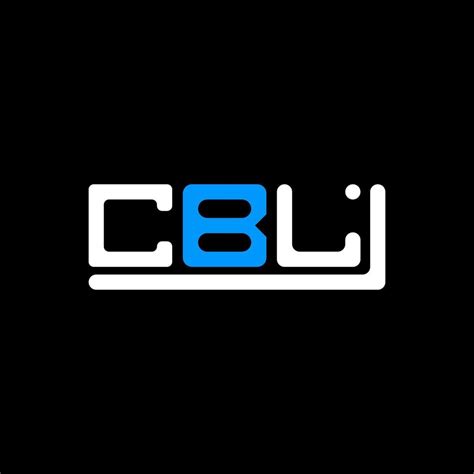 Cbl Letter Logo Creative Design With Vector Graphic Cbl Simple And