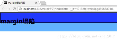父子元素的margin塌陷问题wrap Top Csdn博客