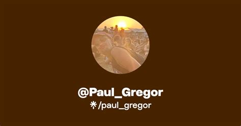 Paul Gregor Linktree