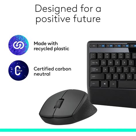 Buy The Logitech Mk345 Wireless Desktop Keyboard And Mouse Combo 920 012926 Online Nz