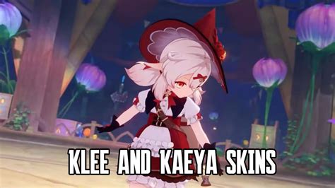 Genshin Impact V38 Klee And Kaeya Skins Revealed Gameriv