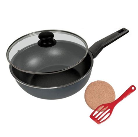 Kessmann Bratpfanne Hochrand Pfanne 24 Cm Mit Deckel 4tlg Induktion Für