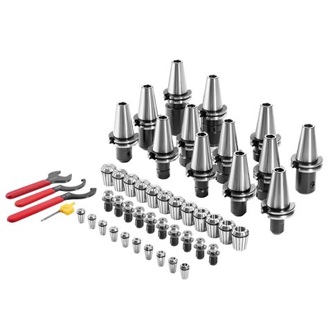 Vevor Cat40 Collet Holder Er 16 32 Collet Set 35 Pcs Sln Fmb Er16 32