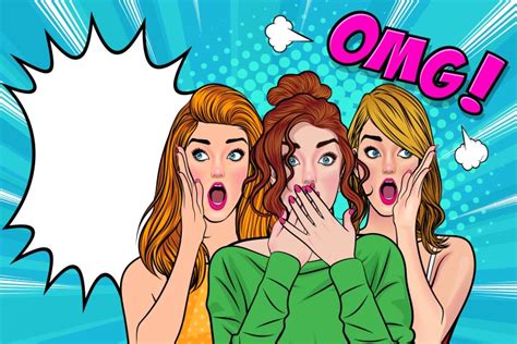 Woman Whispering Gossip Secret To Her Friend Vector Image