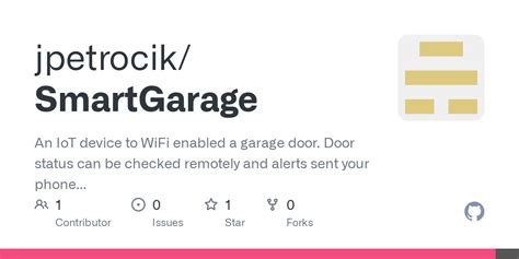 GitHub Jpetrocik SmartGarage An IoT Device To WiFi Enabled A Garage Door Door Status Can Be