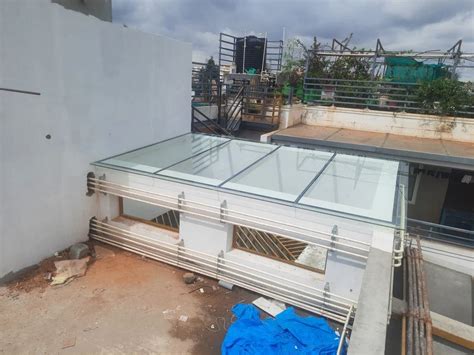 Laminated Toughened Safety Glass Skylight Work At Rs 750sq Ft
