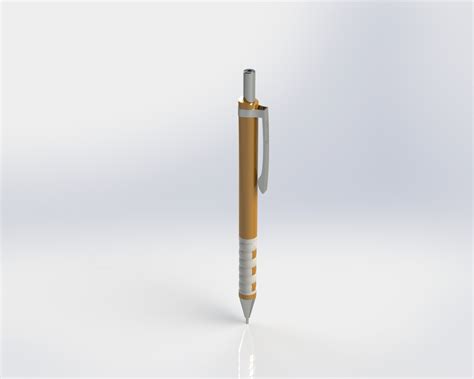 自动铅笔 Solidworks 2021 模型图纸下载 懒石网