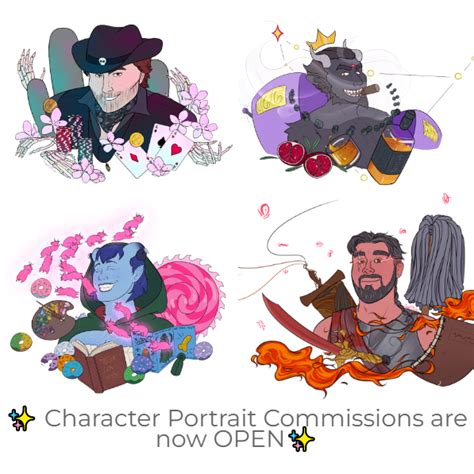 Comm Art I Want To Draw Your Dnd Characters More Info In The