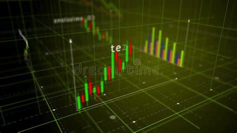 Global Warming Charts And Graphs 3d Diagram Stock Video Video Of