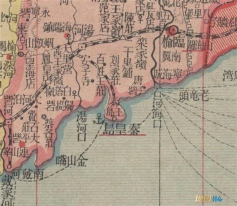 1933年民国河北省分县详图24p 地图114网