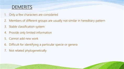 Artificial Classification System Pptx