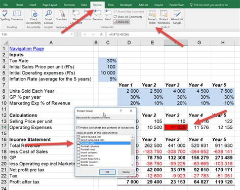 Lock Cells But Allow Colour Formatting Or Comments Online Excel Training AuditExcel Co Za