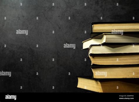 Stack Of Old Books Stacked On Top Of Each Other Collection Of Old