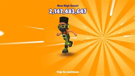 Subway Surfers Highest Score In The World