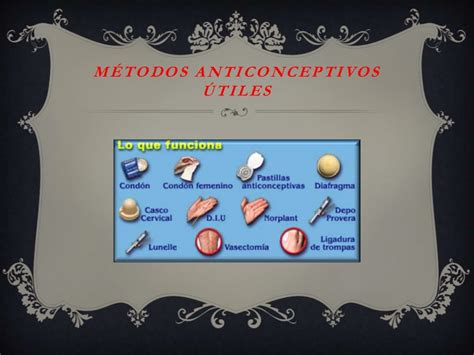Métodos anticonceptivos power point
