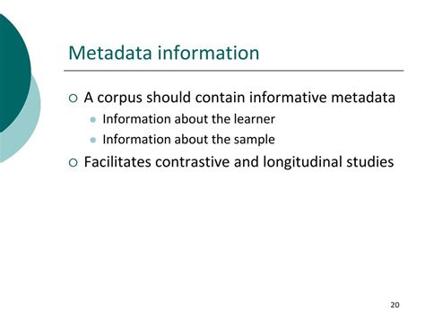 Computational And Statistical Methods For Corpus Analysis Overview
