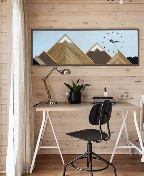 Панно с вмонтированными часами — цена 1500 грн в каталоге Панно Купить товары для дома и быта по