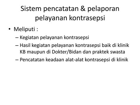 Monitoring Evaluasi Dalam Pelayanan Kb PPTX