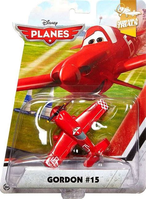 Disney Planes Nebraska Trials Gordon 2014 Mattel Red Toy Plane 15