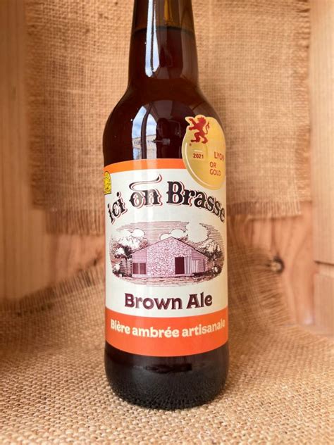 Ici On Brasse Bière Ambrée 33 Cl Vrac Et Local Allemans