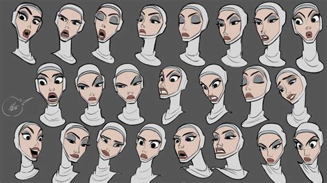 Pin De Gloria Battaglia Galán En Boss Arte Conceptual De Disney Expresiones Faciales Dibujo