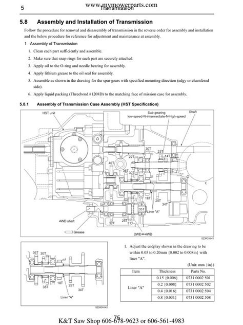 Cub Cadet 7530 7532 Service Manual Immediate Download Etsy