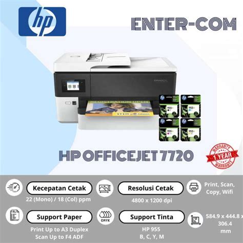 promo printer hp officejet pro 7720 all in one printer office jet a3
