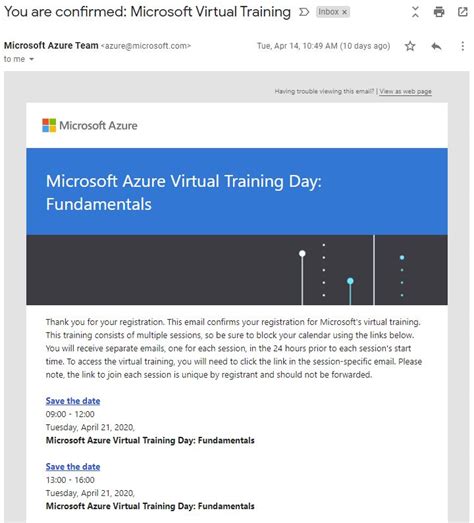 Microsoft Azure Fundamentals Training 21 April 2020 No Links To