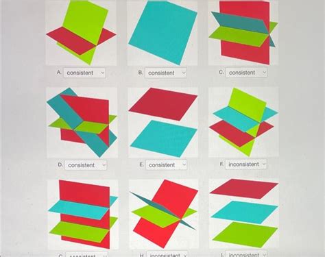 Solved Determine If Thay Are Consistent Or Inconsistent