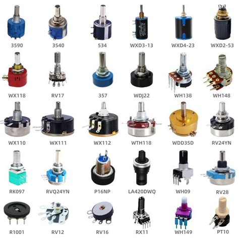 Potentiometer Pinout Symbol Wiring And Working Blog