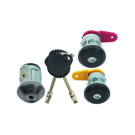 Ignition Barrel And Lock Set With Keys For Ford Rocam Auto Cape Accessories