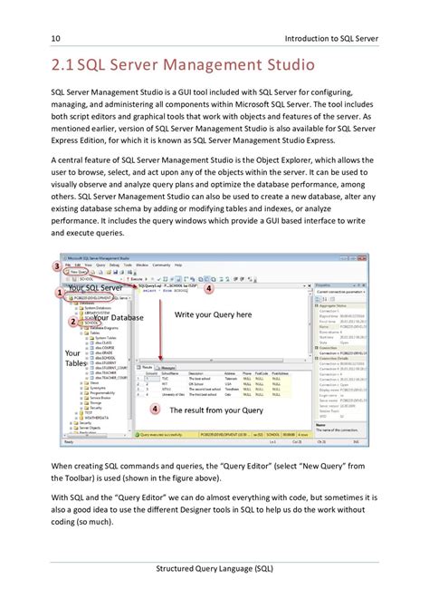 Sql Tutorial Pdf Master The Fundamentals Of Database Querying