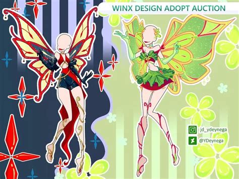 Valeria Chinetsu On Instagram Commission Design For Fimxiv Winx