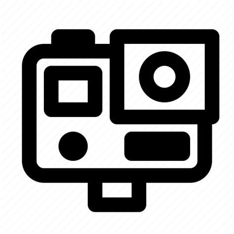 Electronic Action Camera Gopro Icon Download On Iconfinder