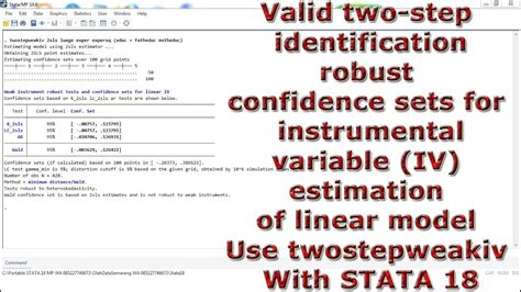 Two Weak Instrument Robust Confidence Linear Instrumental Variable