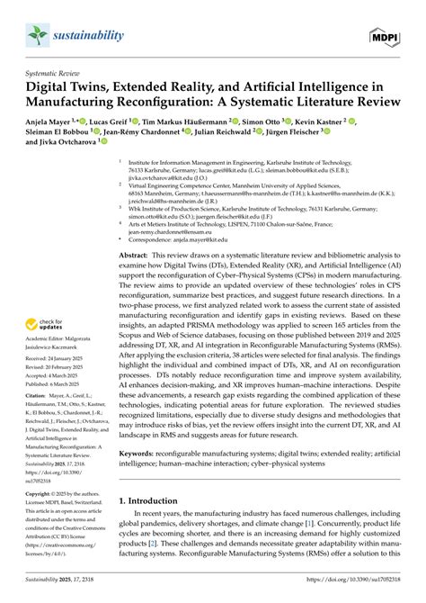 pdf digital twins extended reality and artificial intelligence in