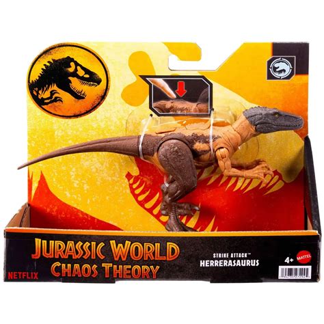 Jurassic World Chaos Theory Strike Attack Herrerasaurus Action Figure