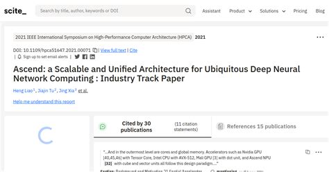 Ascend A Scalable And Unified Architecture For Ubiquitous Deep Neural