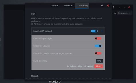From Addremove Software App Manjaro Wont Update Support Manjaro