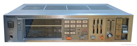 Technics SA AM FM Stereo Receiver Manual HiFi Engine