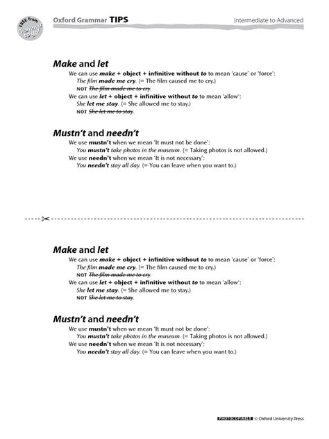 Grammar Tips 1 Advanced Pdf