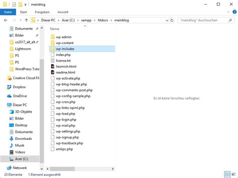 10wordpress Tutorialxampp Installieren Ordnerstruktur Htdocs Chrizschwarz