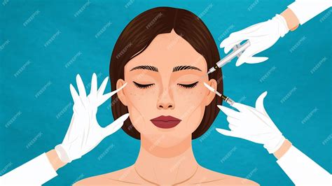 Premium Photo A Scene Of Medical Cosmetology Treatments Botox Injection