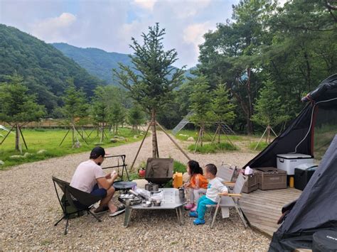 평창 라플란드 오토캠핑장 A5 2박 3일 첫 번째 포스팅 노르디스크 레이사6 블랙에디션 네이버 블로그