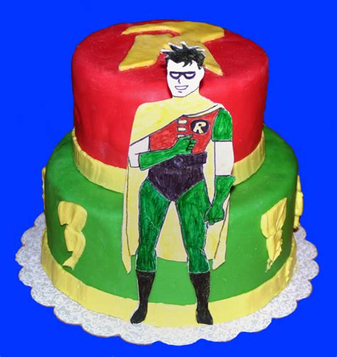 Robin Birthday Cake