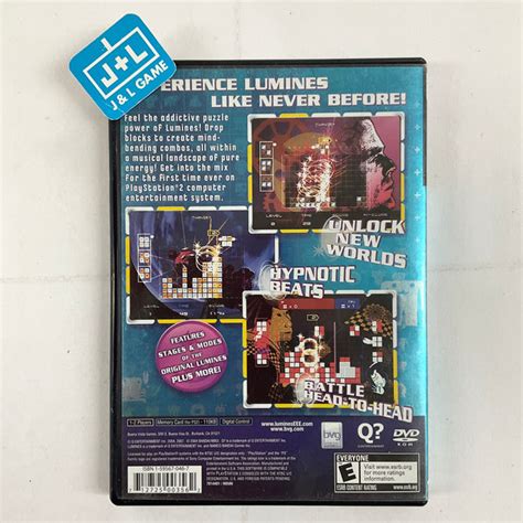 Lumines Plus Ps2 Playstation 2 [pre Owned] Jandl Video Games New