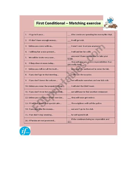 1st Conditional Game Pdf
