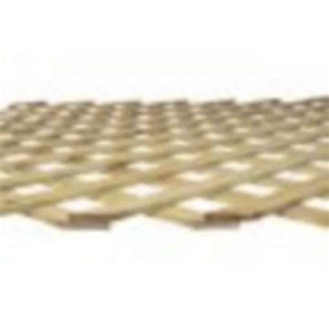3 4 In X 48 In X 8 Ft Pressure Treated Wood Lattice 106039 The