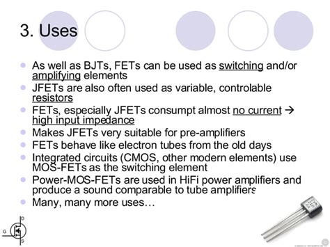 Field Effect Transistors Ppt Consumer Electronics Technology And Computing